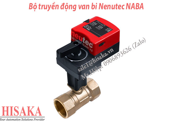 Bộ truyền động van bi Nenutec NABA Series - Nenutec ball valve actuators