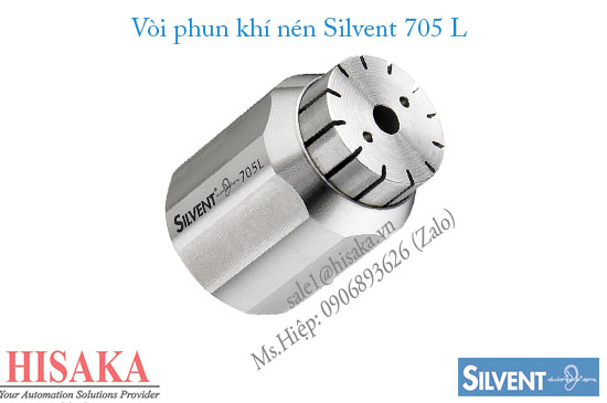 Vòi phun khí nén Silvent 705 L - Silvent 705 L LP- Silvent 705 LA