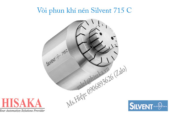 Vòi phun khí nén Silvent 715 C - Đại lý vòi thổi khí Silvent 715C