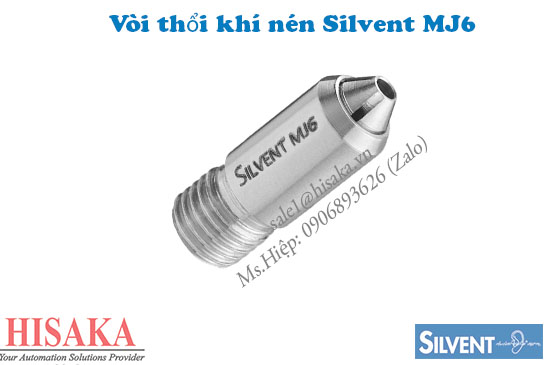 Vòi thổi khí nén Silvent MJ6 - Béc phun Silvent MJ60