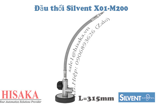 Đầu thổi Silvent X01-M200 - Air Nozzle Silvent X01-M200