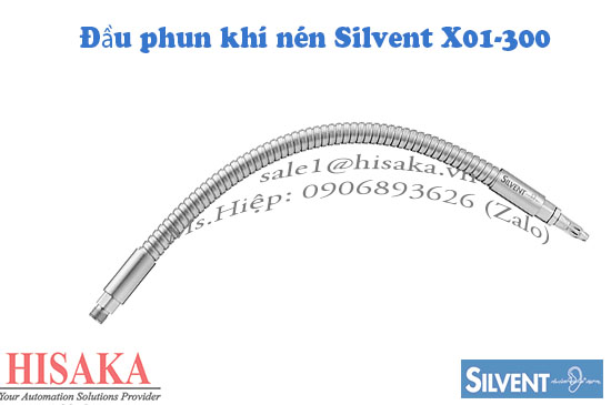 Đầu phun khí nén Silvent X01-300 - Sản phẩm THK - Công ty TNHH Hisaka Việt Nam