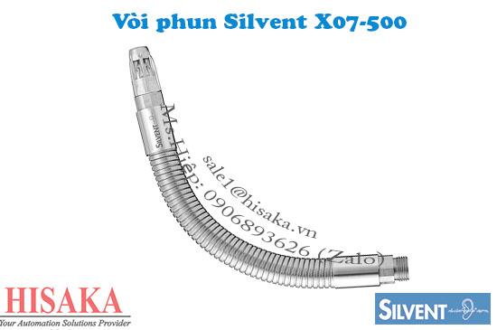 Vòi phun khí nén Silvent X07-500 - Đại lý vòi phun Silvent