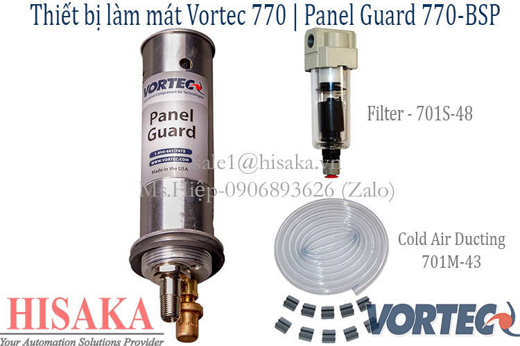Thiết bị làm mát Vortec 770 | Panel Guard 770-BSP