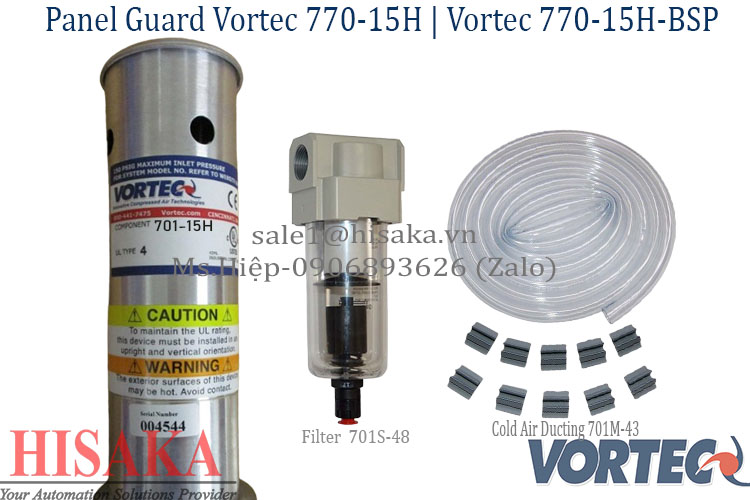 Panel Guard Vortec 770-15H | Vortec 770-15H-BSP